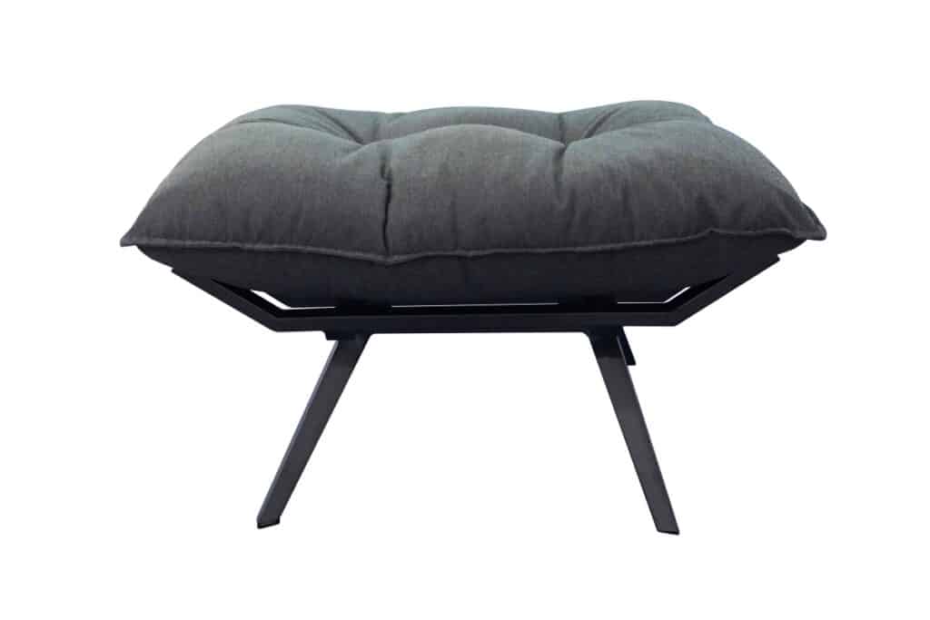 Fishbone Chair and Stool Black/Sooty - Modern Style