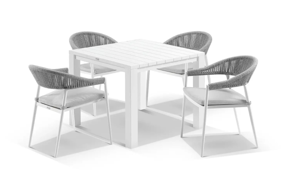Cove Table & Cove Chairs | Outdoor Dining Set | Modern Style