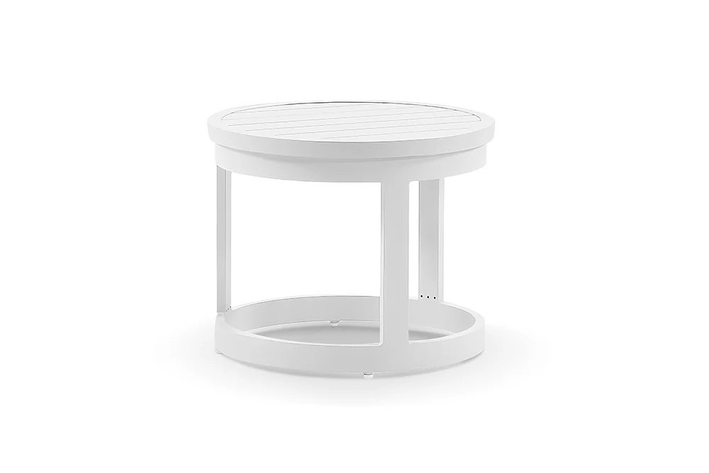 Ella Round Outdoor Side Table | Two Colours | Modern Style