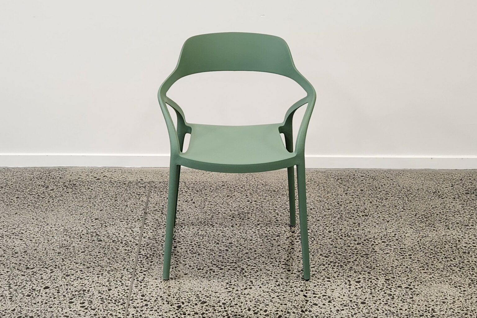 Resin Outdoor Chairs | Lyra Green | Modern Style