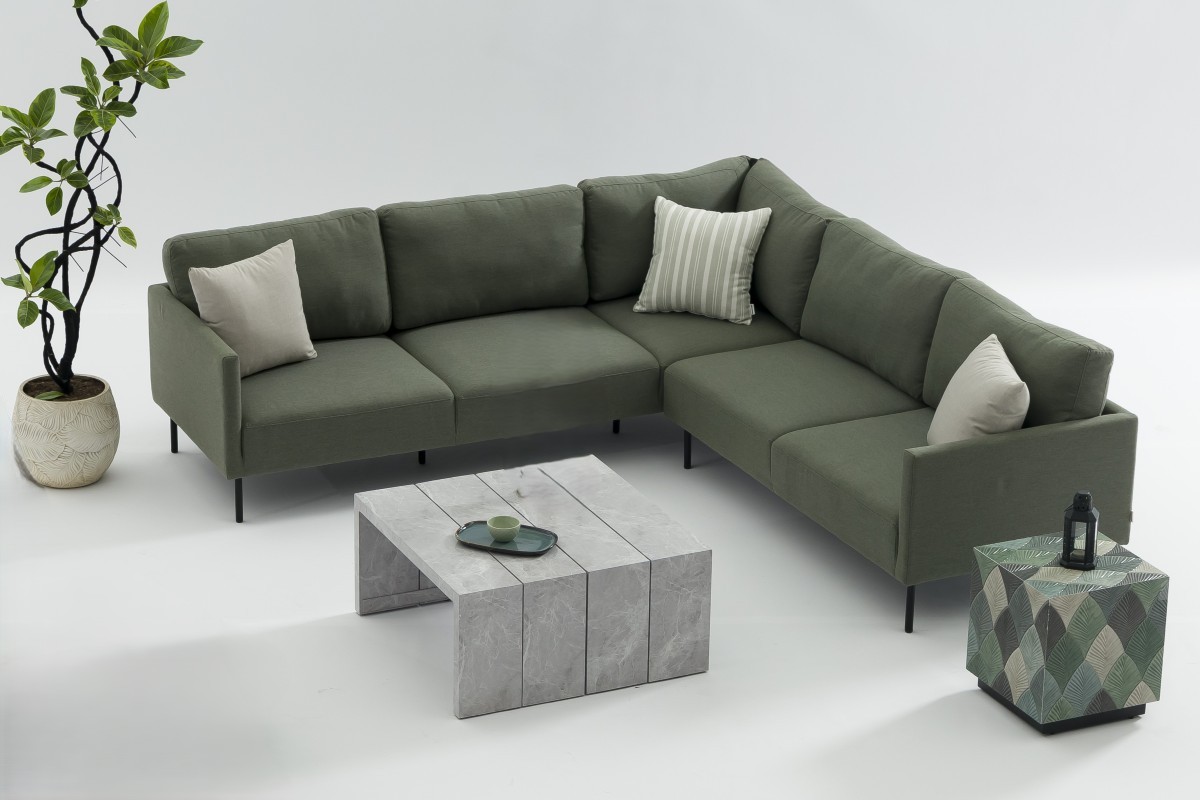 Milan Outdoor Corner Sofa | Sunbrella | Modern Style