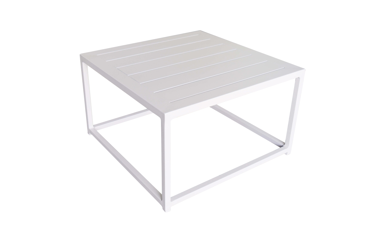 Mood Square Coffee Table White 60 x 60 - Modern Style