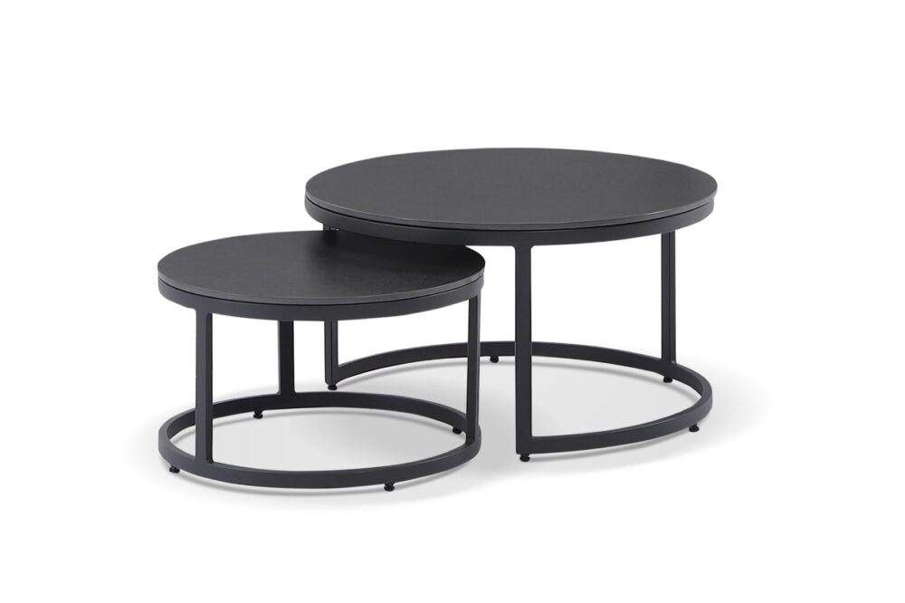 Oasis Outdoor Coffee Table Set | Ceramic Top | Modern Style