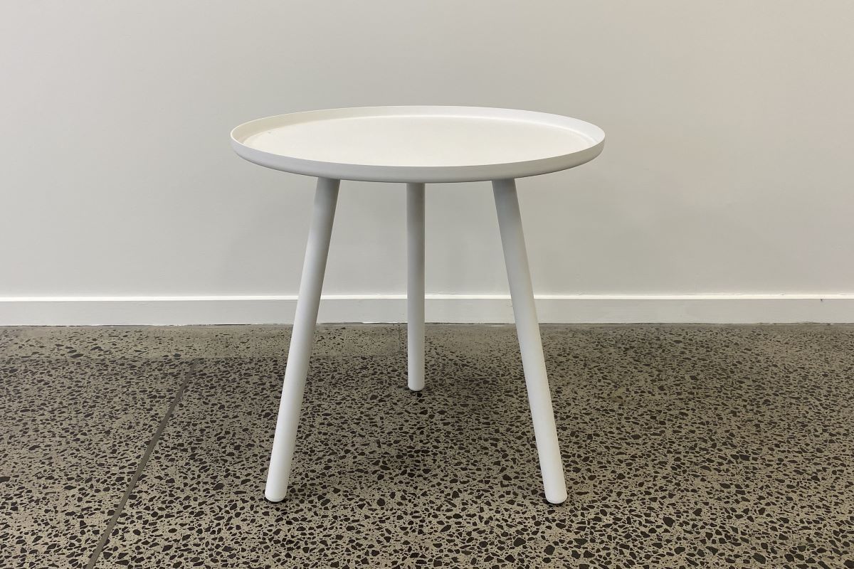 Palm Coffee Table Set 50 & 60cm | White | Modern Style