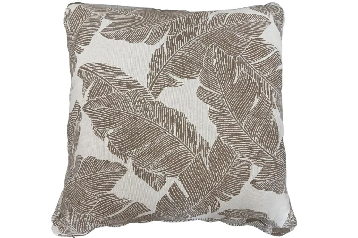 Decor Cushion Beige Leaf 50 x 50 - Modern Style